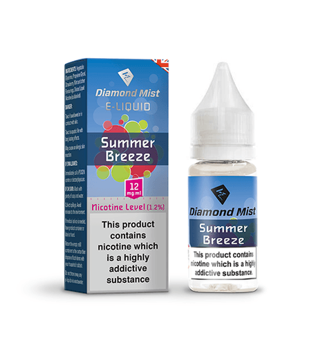 Diamond Mist E-Liquid 18mg Summer Breeze | Free Delivery